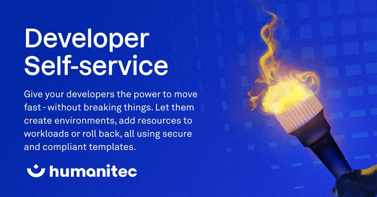 Enable developer-self-service with Humanitec